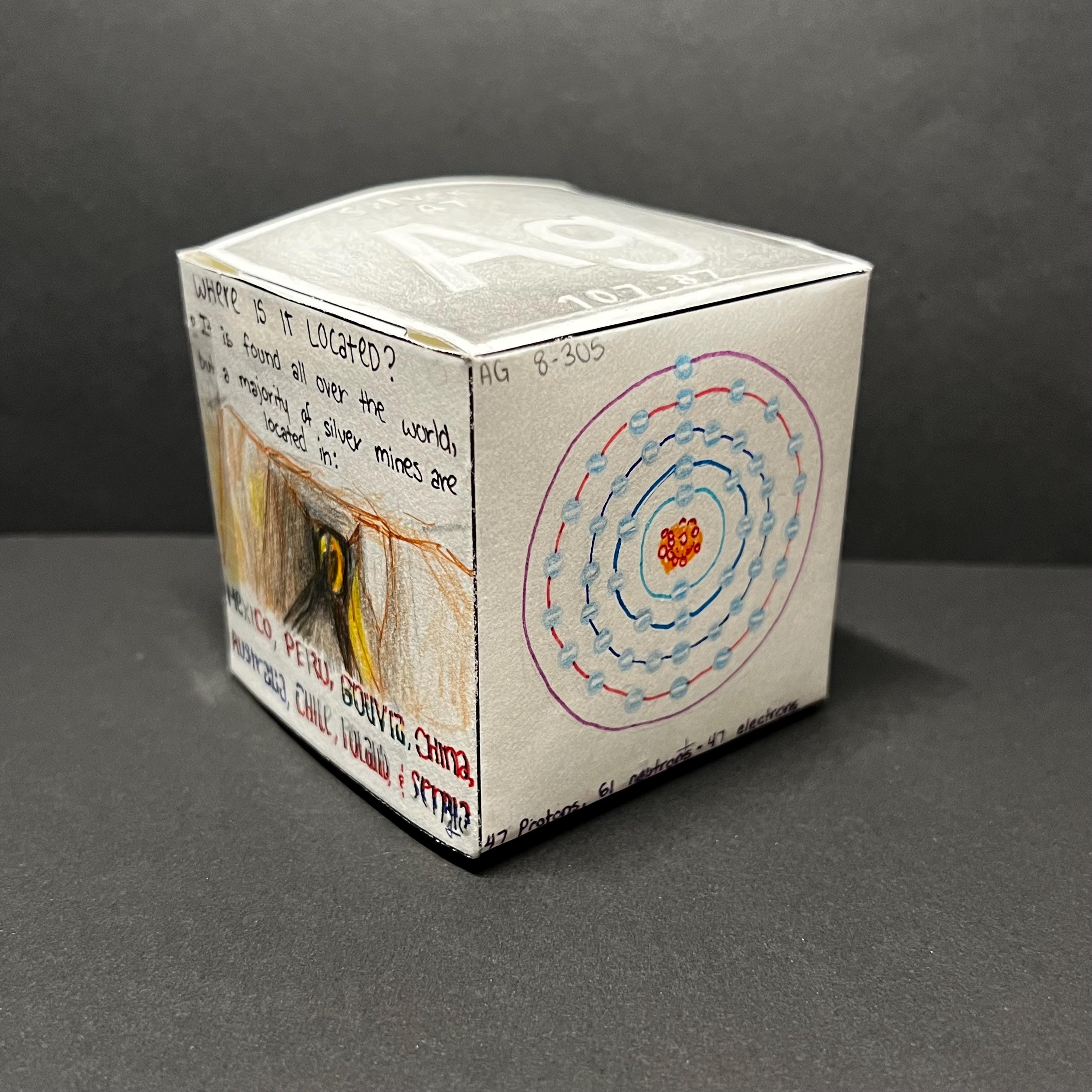 Periodic Table Project Cube: 3D Science Activity (digital Download) - Etsy