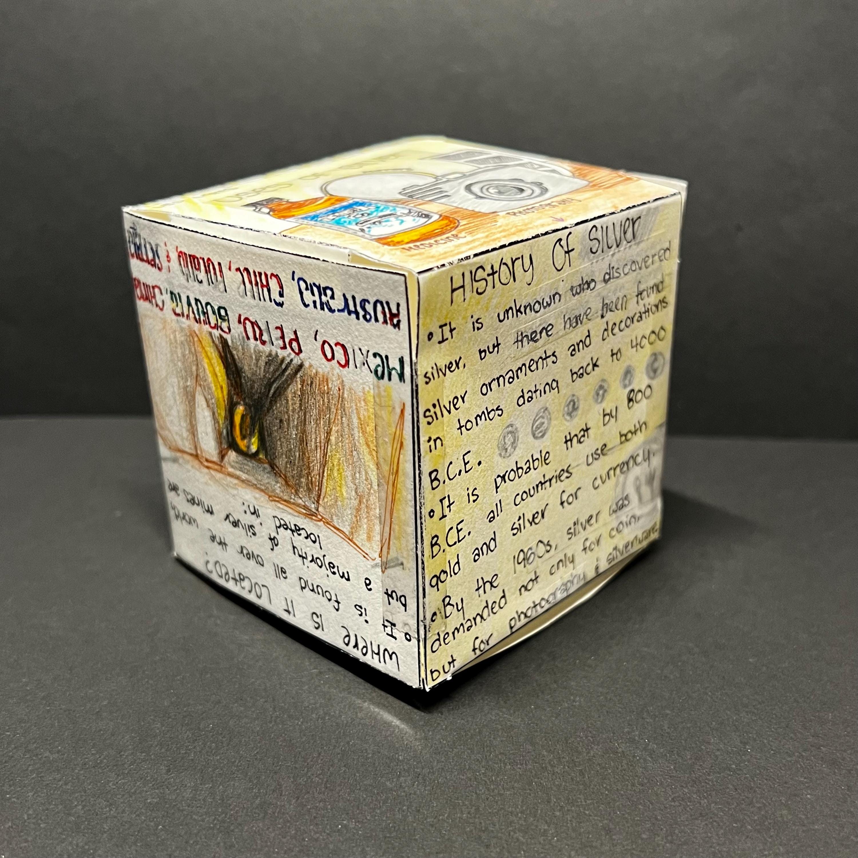 Periodic Table Project Cube: 3D Science Activity (digital Download) - Etsy
