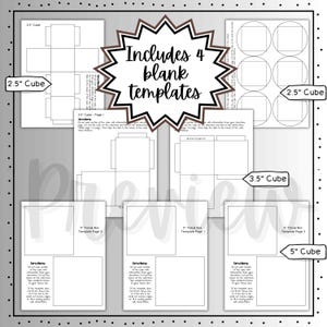 Rock Cycle 3D Research Project Cube | Middle School Science Project ...