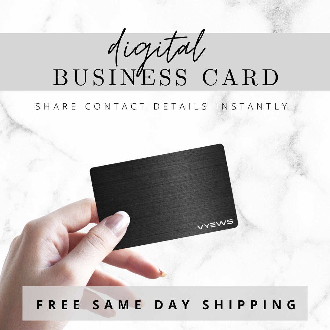 Contactless Business Card Transfer your details with a tap | Etsy