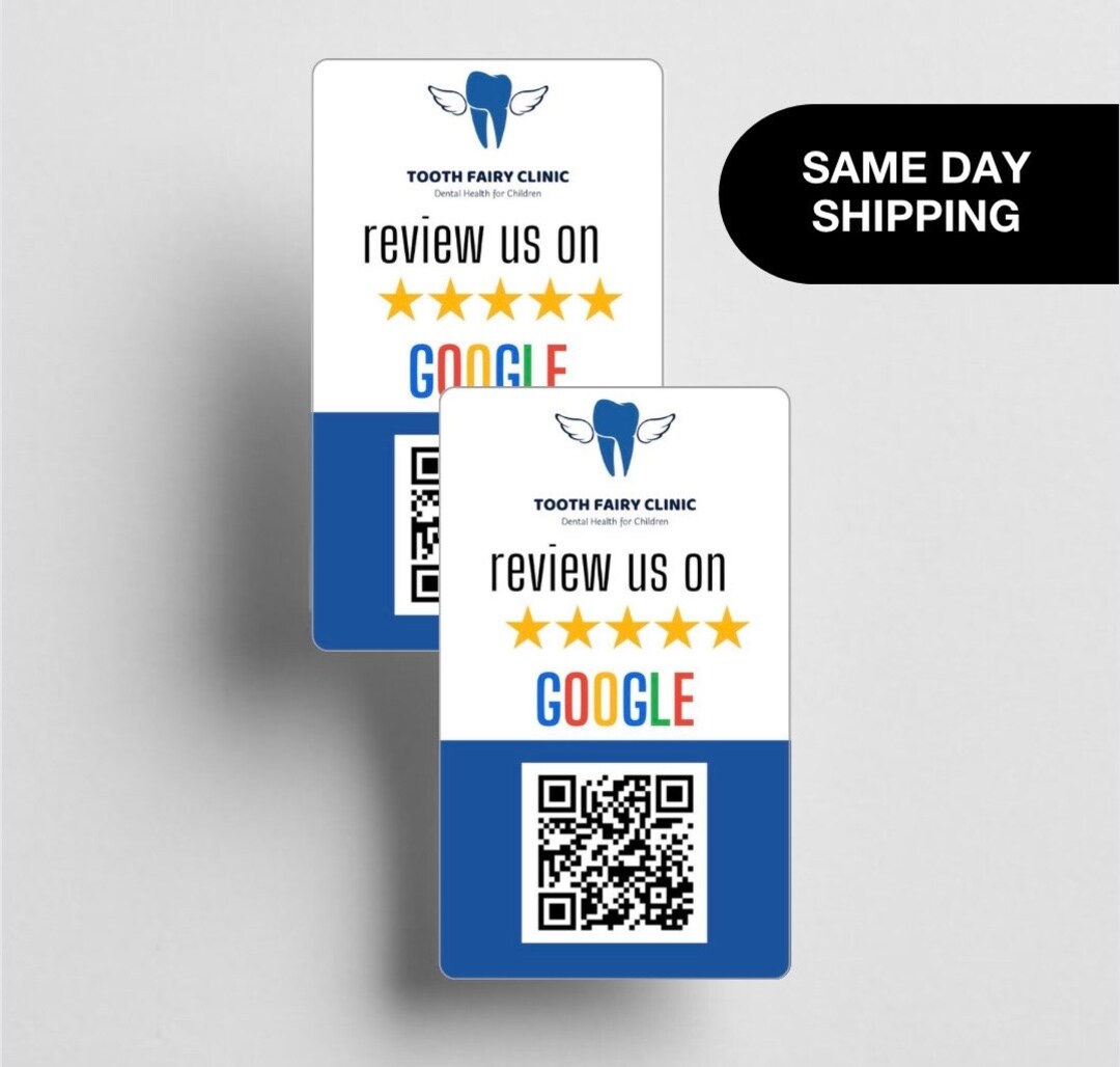 Google Reviews Feedback QR Code Sign - Etsy