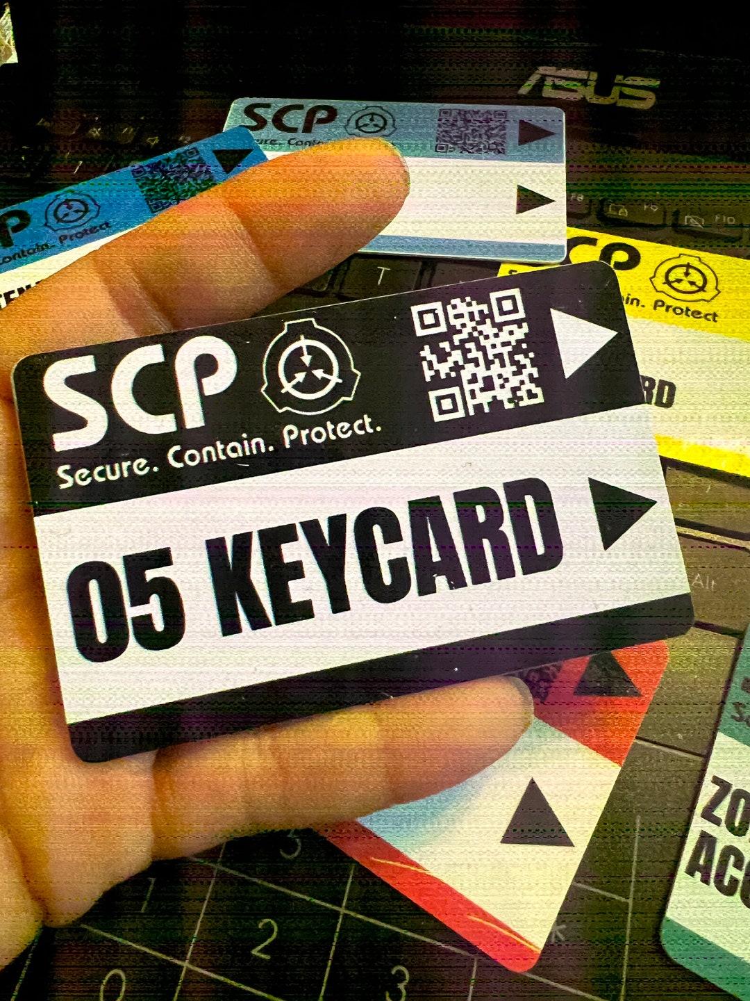 SCP FOUNDATION Card 8 Card Set - Etsy