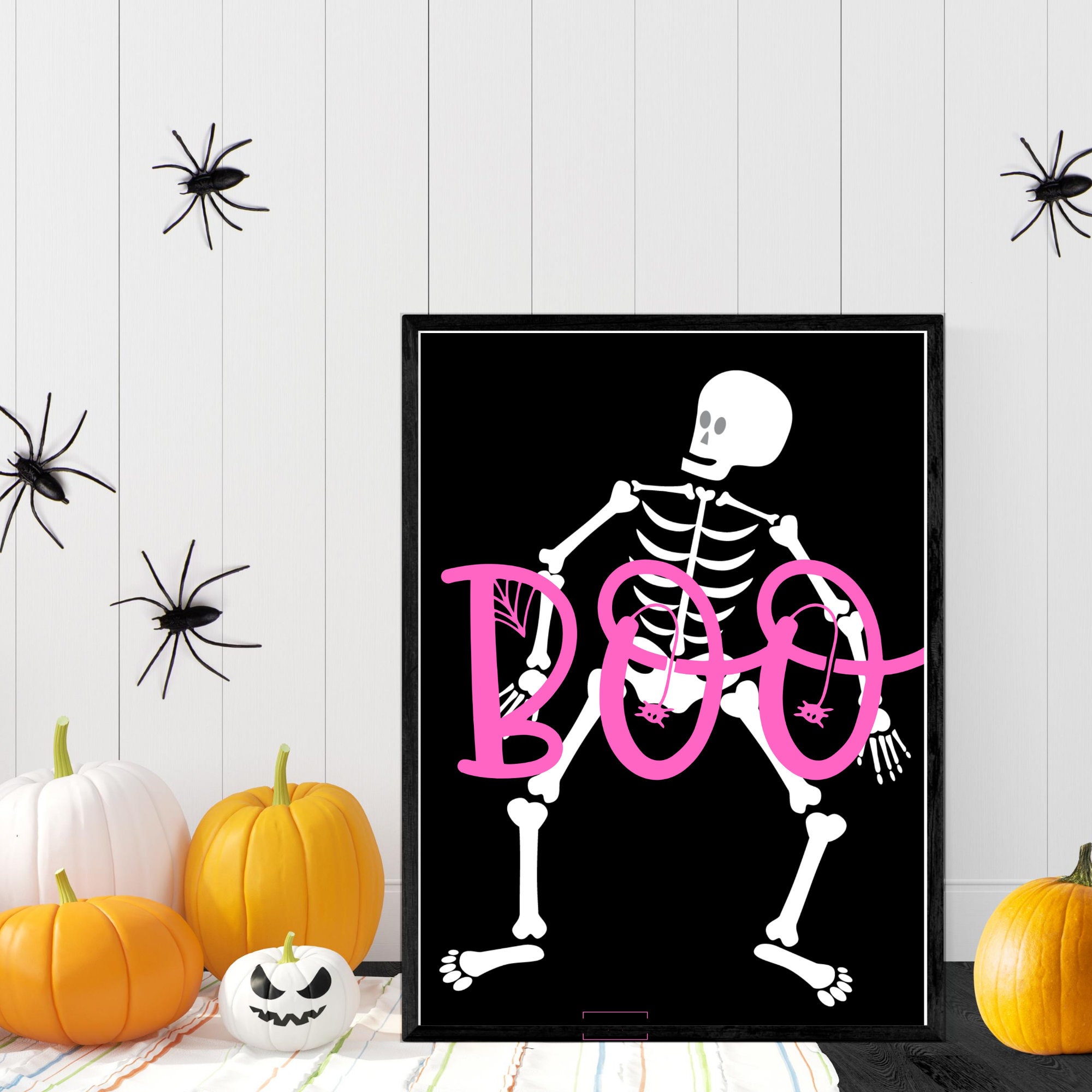 Skeleton Halloween Sign Halloween Decor | Etsy