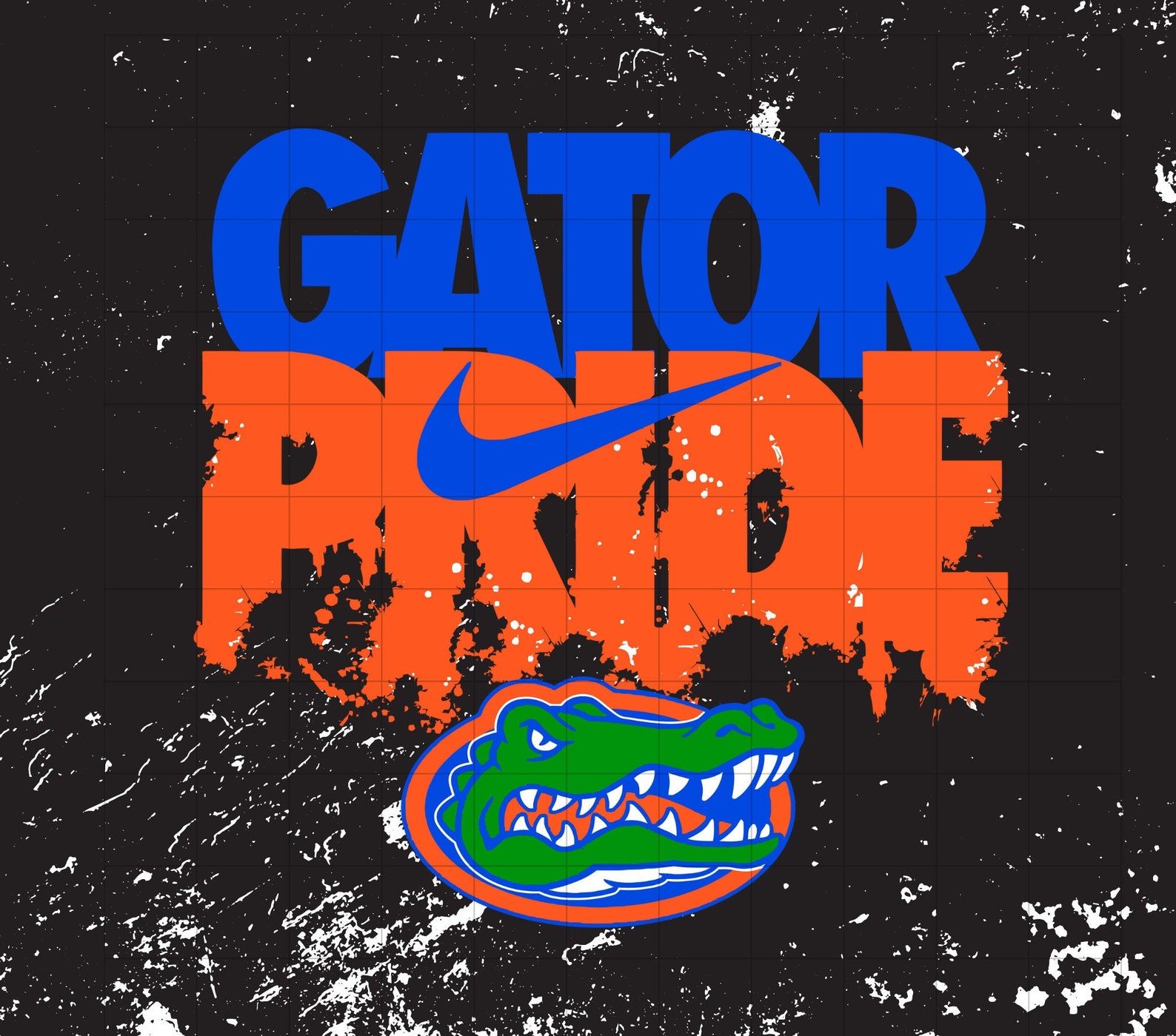 Florida Gator Sublimation Design NCAA College Football Png Team Logo ...