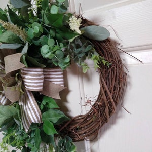 Everyday Wreath for Spring, Easter, Summer and Fall. Perfect for Your ...