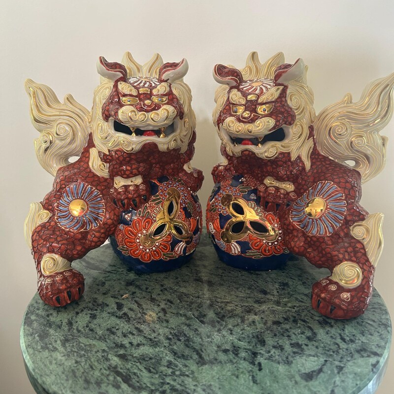 Foo Dogs Pair - Etsy