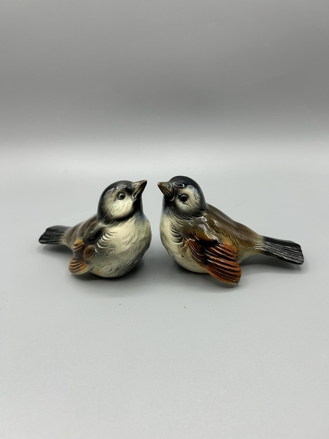 Goebel Porcelain Sparrow 2 Birds Figurines - Etsy