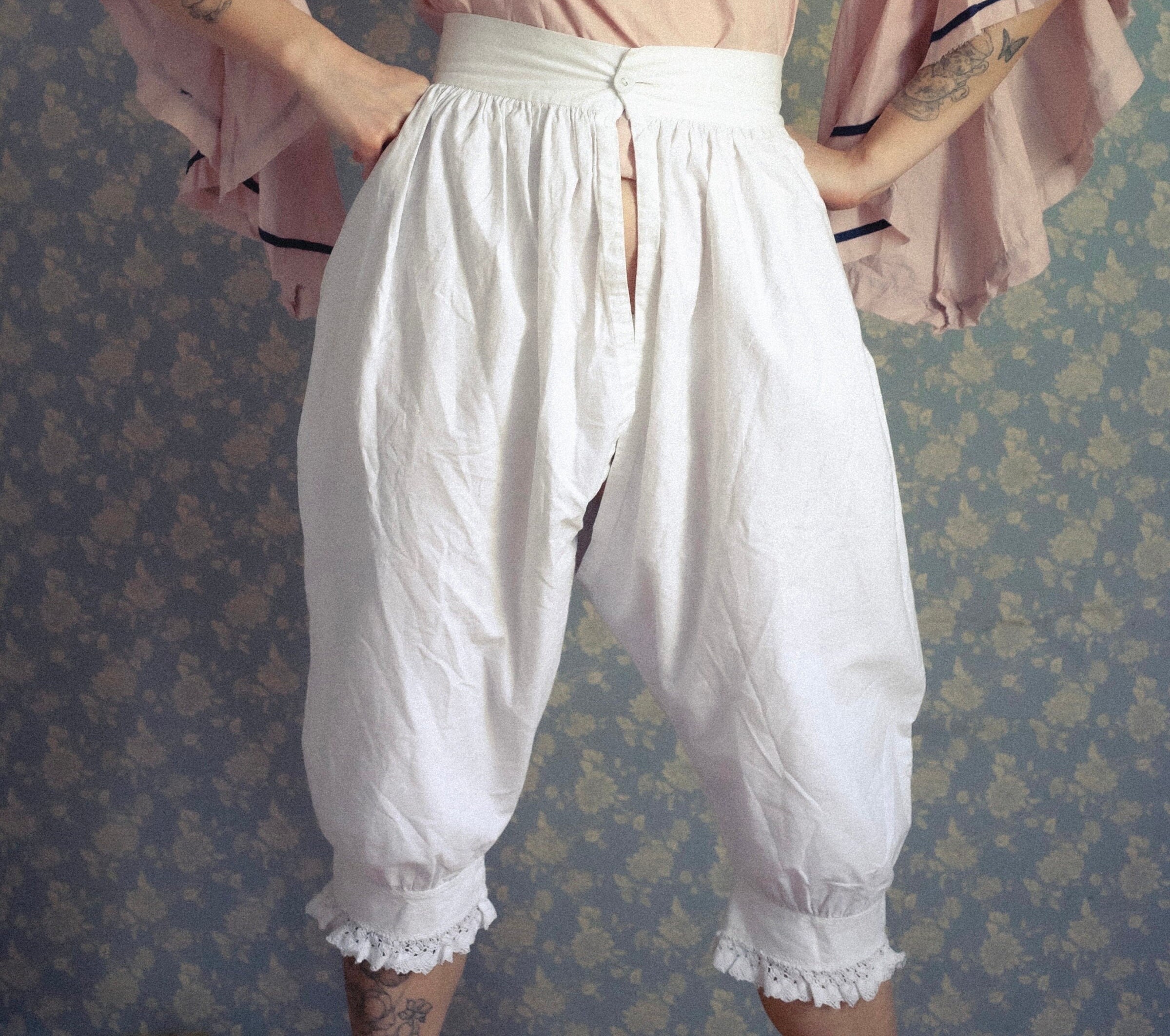 Vintage White Pantaloons - Etsy