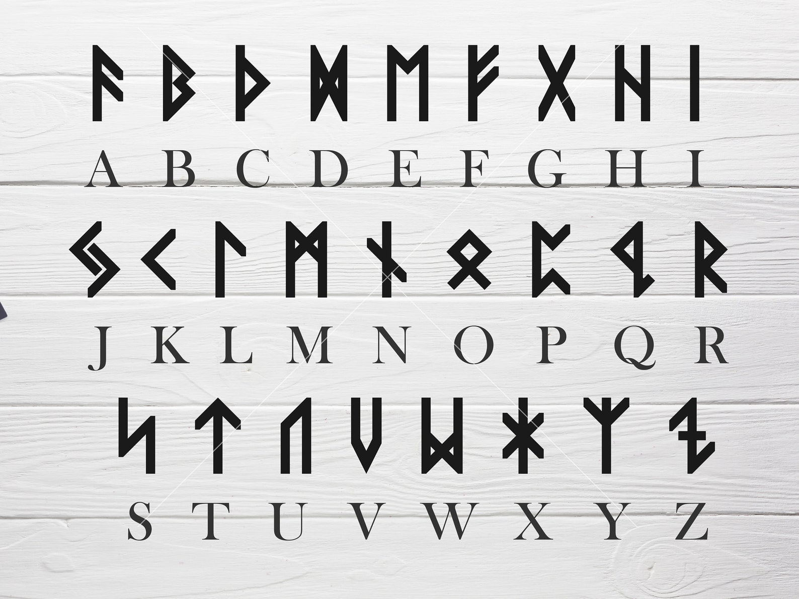 Runas nórdicas set Viking runes svg Norse runas Celtic runes | Etsy