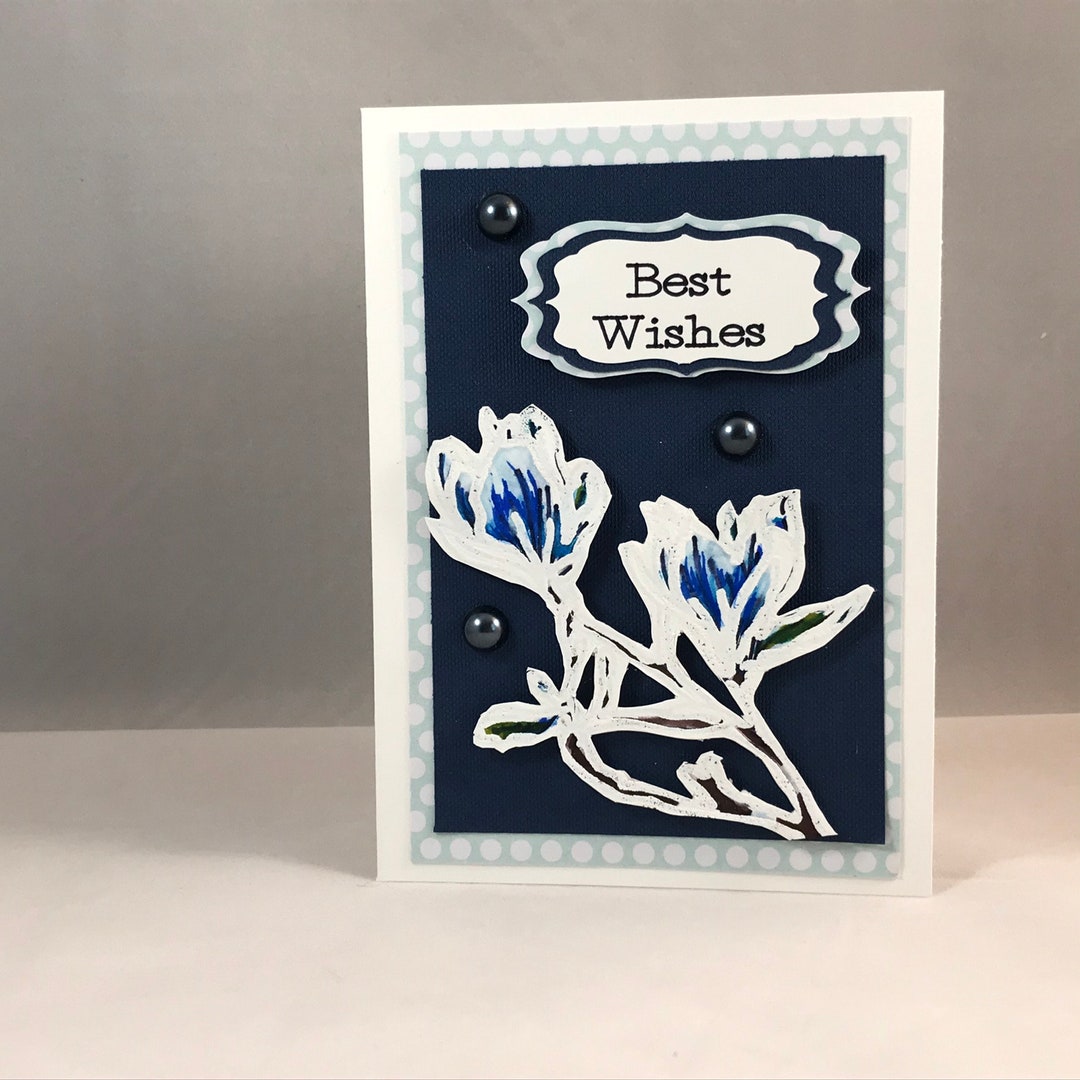 Best Wishes Card - Etsy