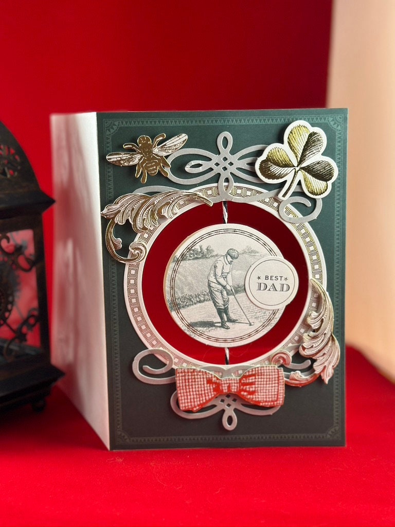 Unique Spinner Card for Dad - Etsy