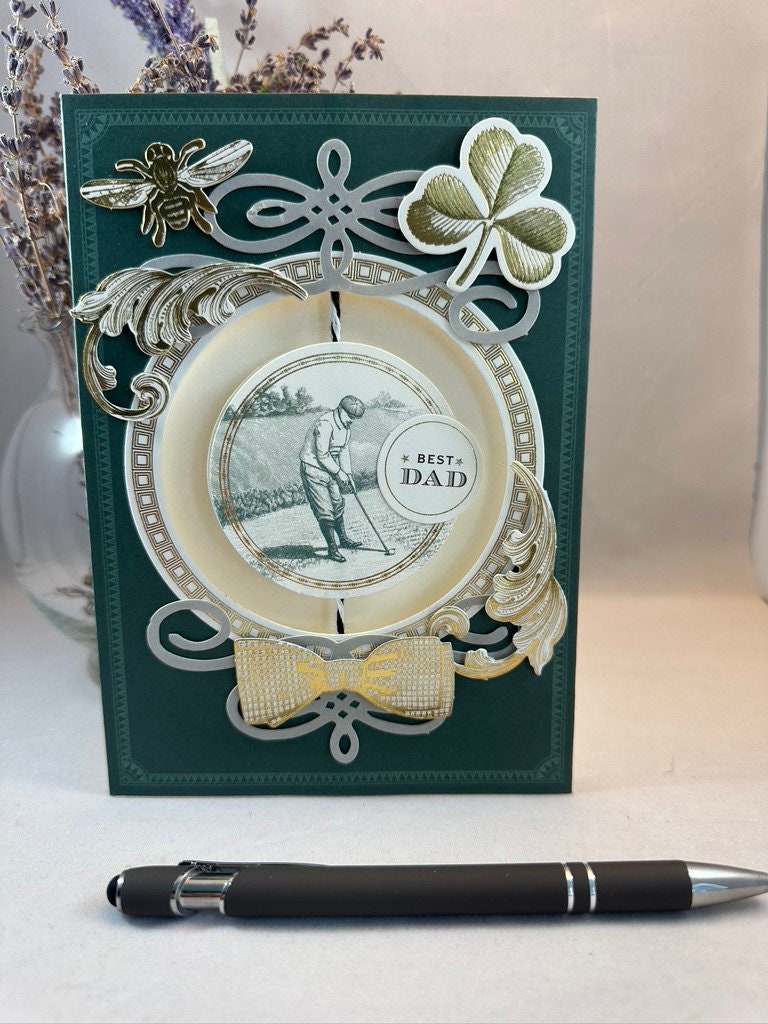 Unique Spinner Card for Dad - Etsy