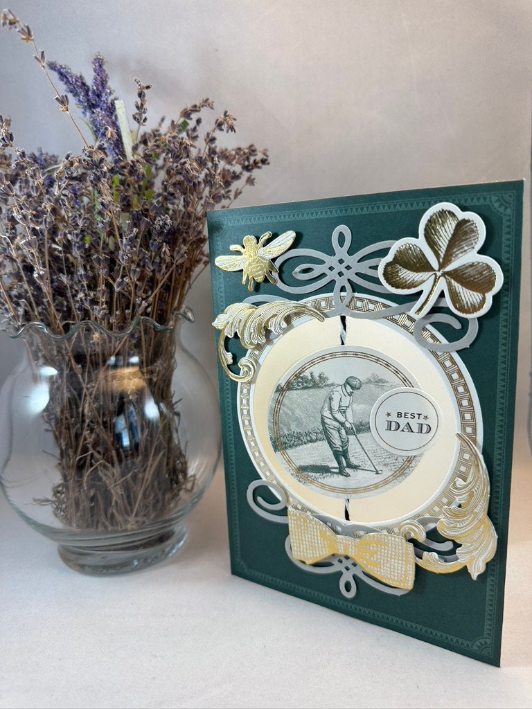 Unique Spinner Card for Dad - Etsy
