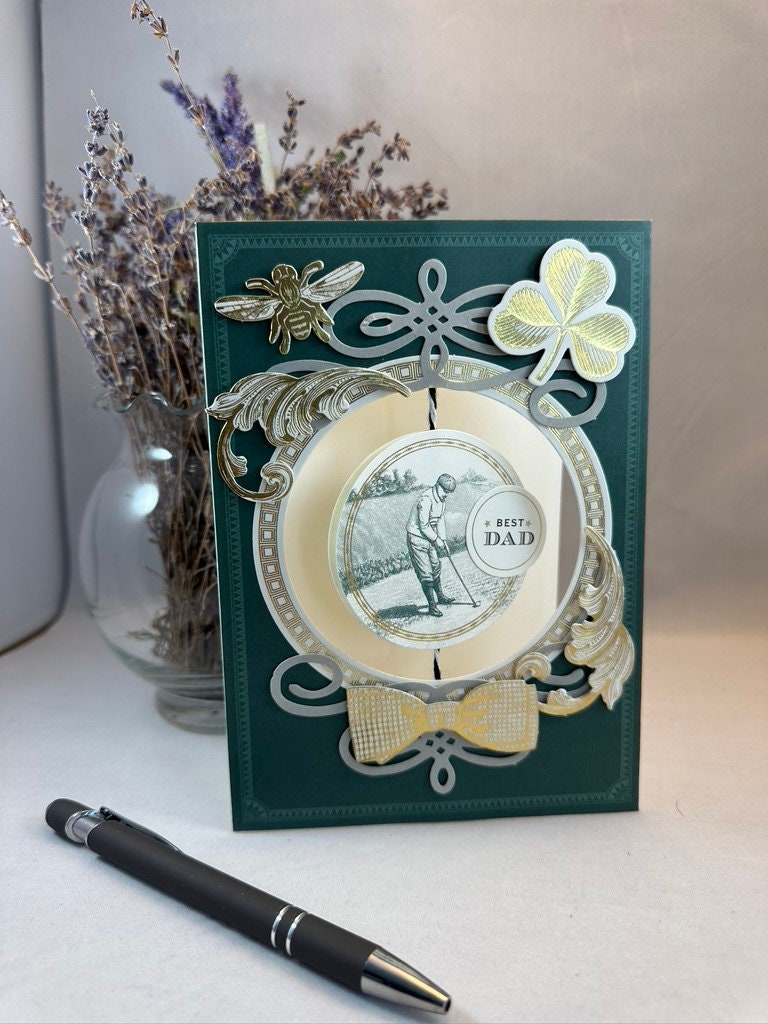 Unique Spinner Card for Dad - Etsy