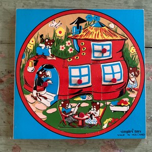 Simplex Wooden Puzzle, Made in Holland - Etsy