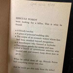 Vintage Agatha Christie Poirot Paperbacks From the 50s and 60s - Etsy