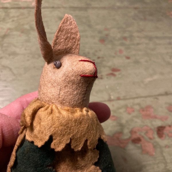 Rabbit Finger Puppet - Etsy