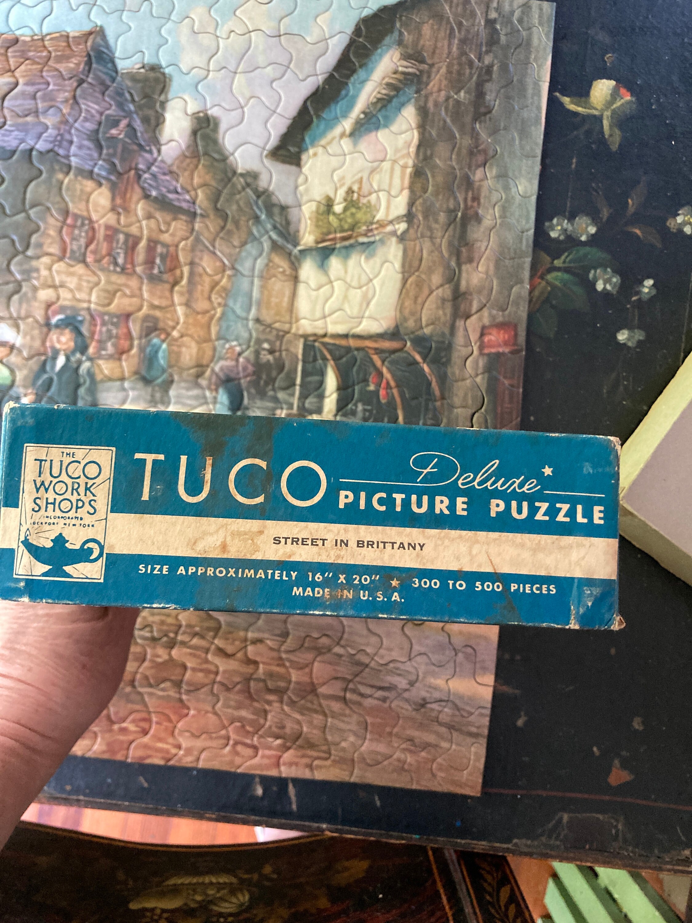 Tuco Deluxe Picture Puzzle, Street in Brittany, Complete, 300 to 500 ...