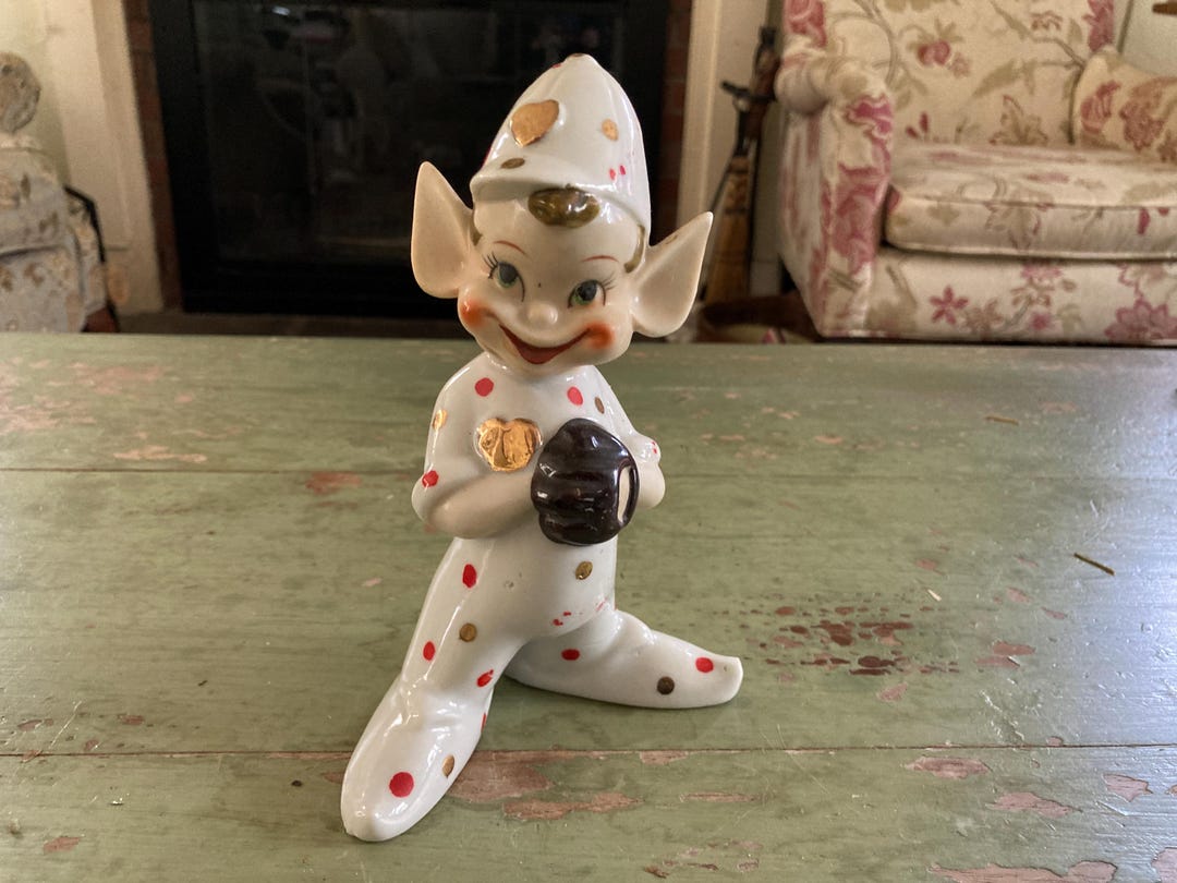 Vintage Spotted Elf With Baseball Glove, Japan - Etsy