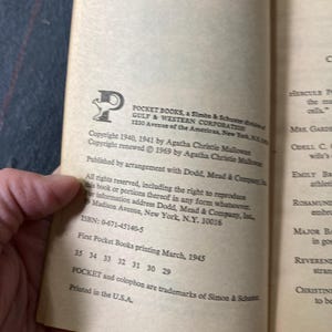 Vintage Agatha Christie Poirot Paperbacks From the 50s and 60s - Etsy