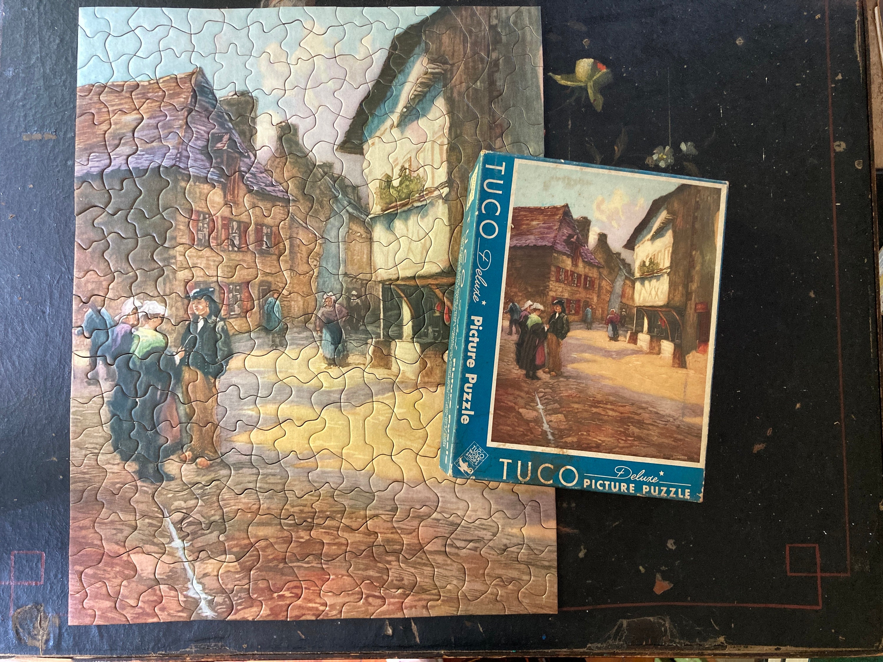 Tuco Deluxe Picture Puzzle, Street in Brittany, Complete, 300 to 500 ...