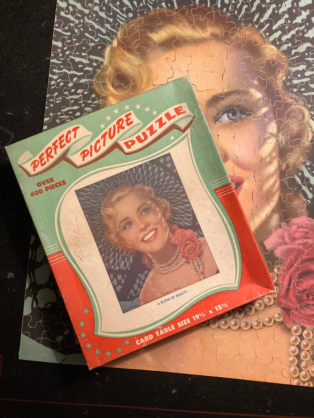 Perfect Picture Puzzle, Lady With a Hat Puzzle, Complete - Etsy UK