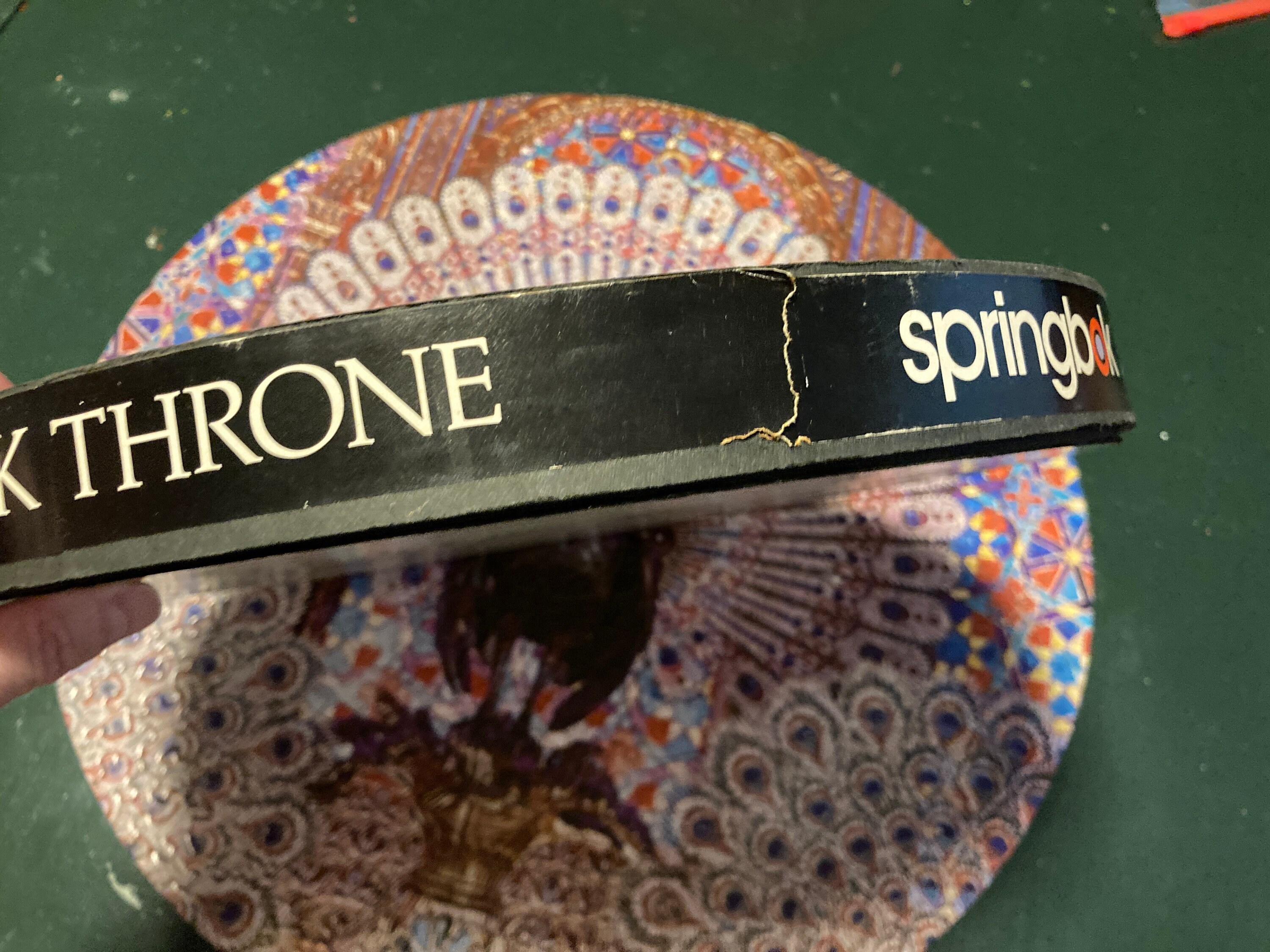 Springbok Circular Jigsaw Puzzle, Peacock Throne of Bavarias King ...