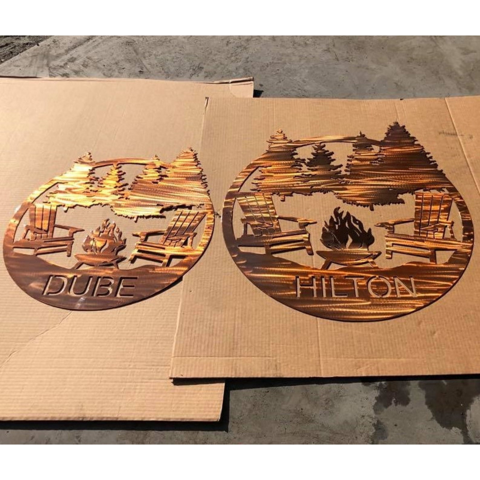 Personalized Metal Campfire Sign/custom Metal Sign - Etsy Canada