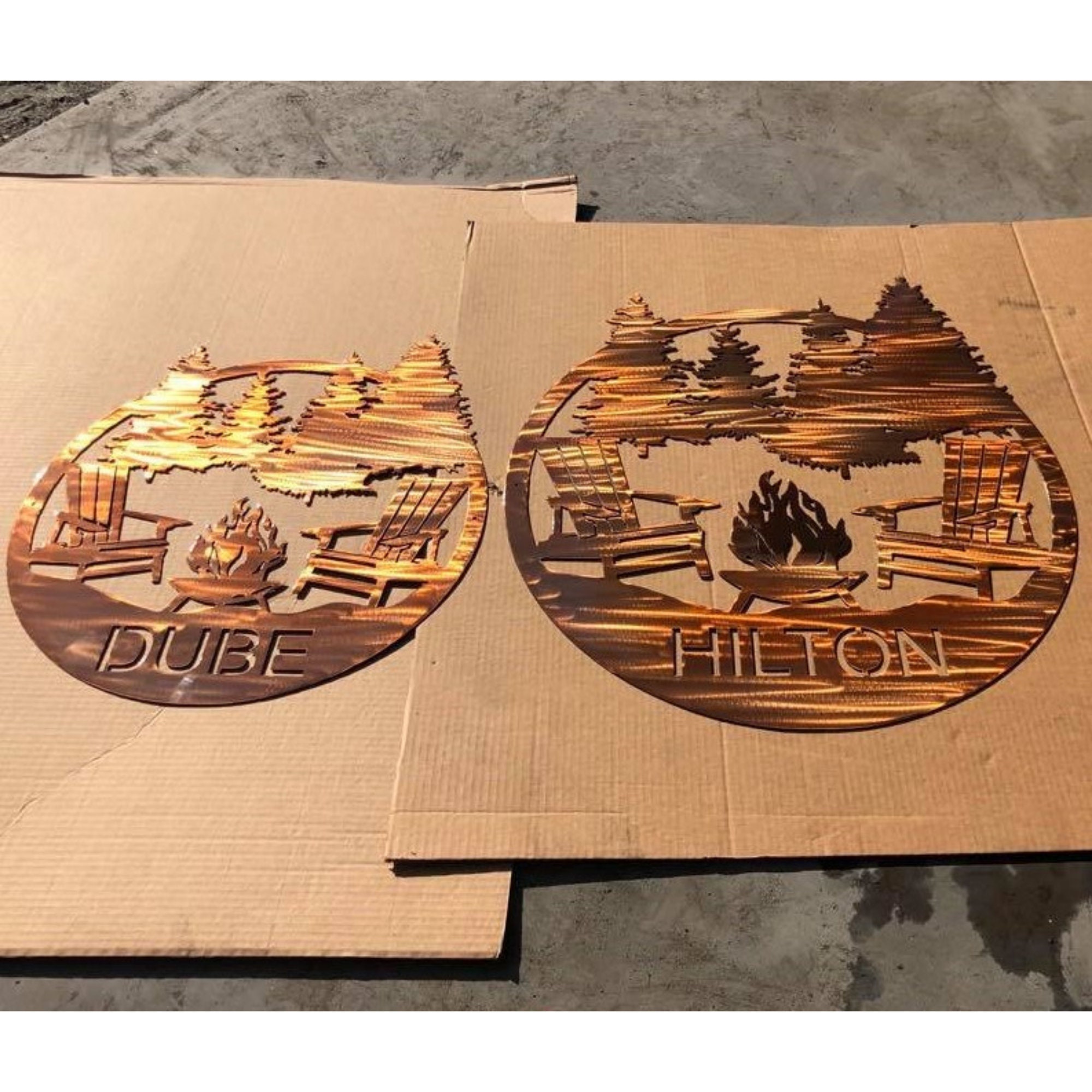 Personalized Metal Campfire Sign/custom Metal Sign - Etsy Canada