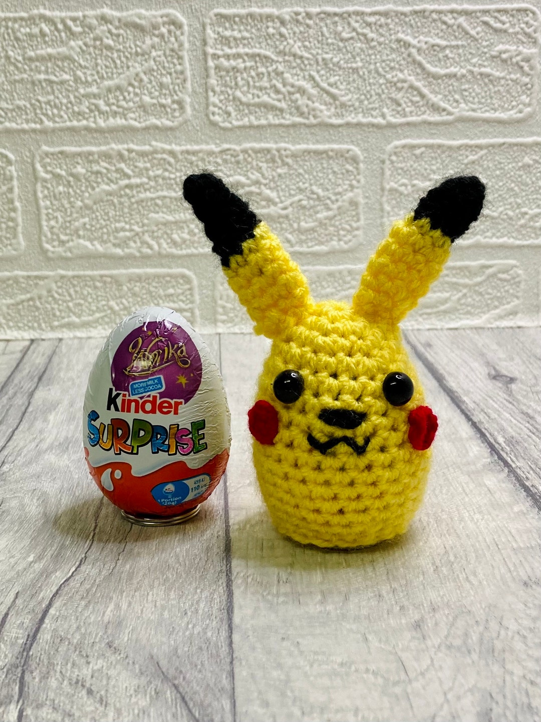 Pikachu Kinder Egg Cover, Pikachu Egg, Kinder Egg Cover, Gift for ...