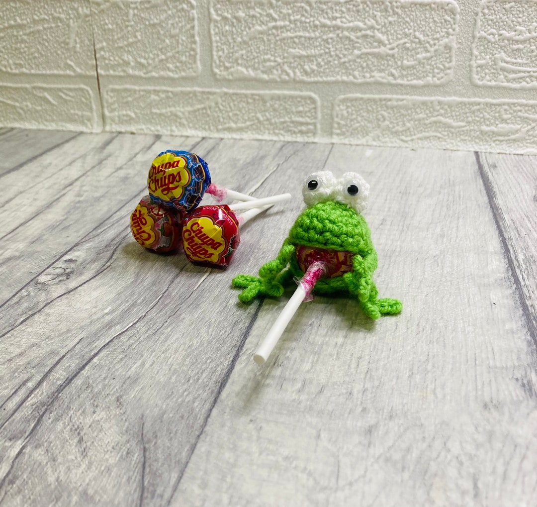 Frog Lollipop Cover, Kawaii Frog Lollipop Cover, Frog Gift Ideas, Chupa ...