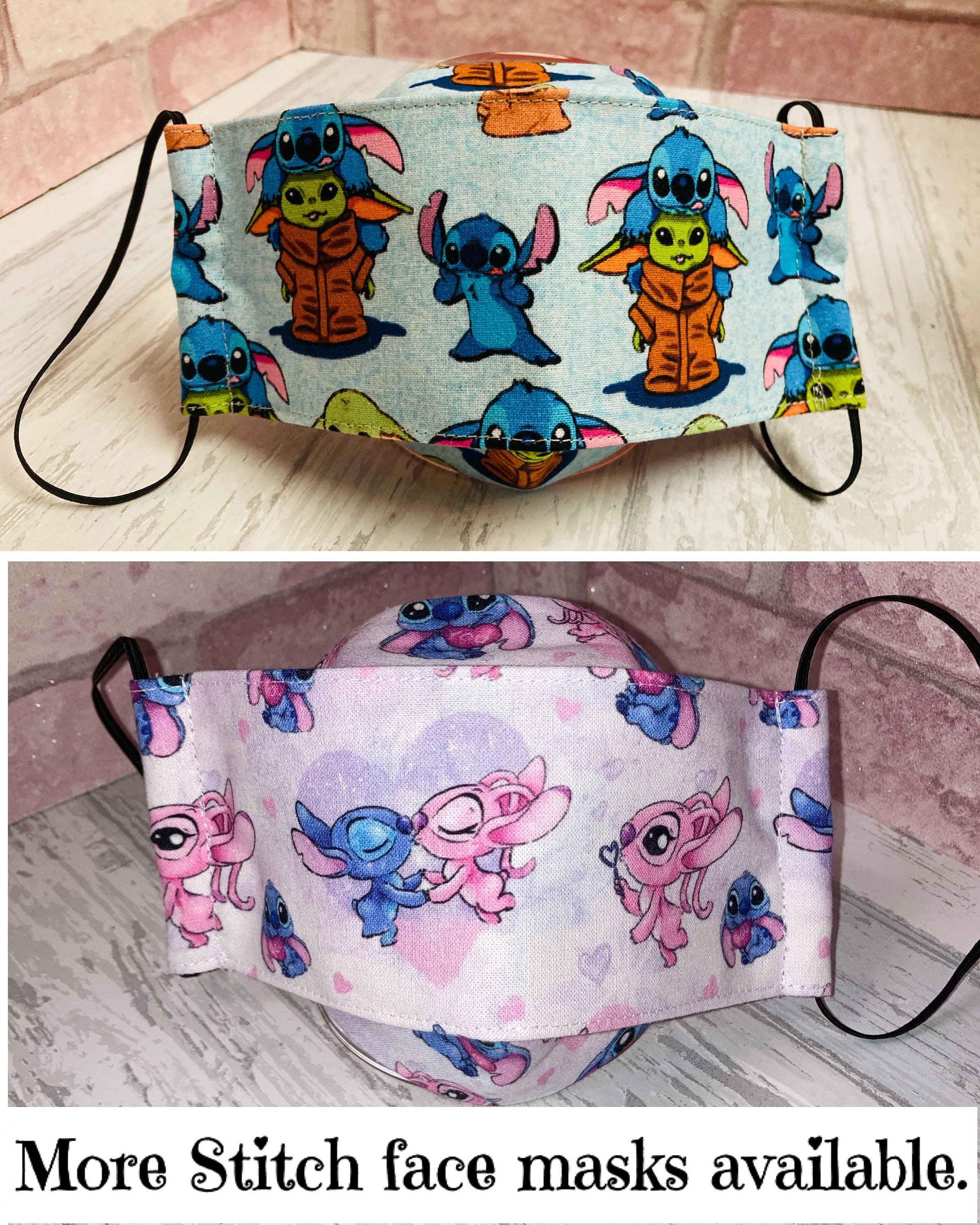 Disney Stitch face mask. Reusable comfortable non slip mask. | Etsy