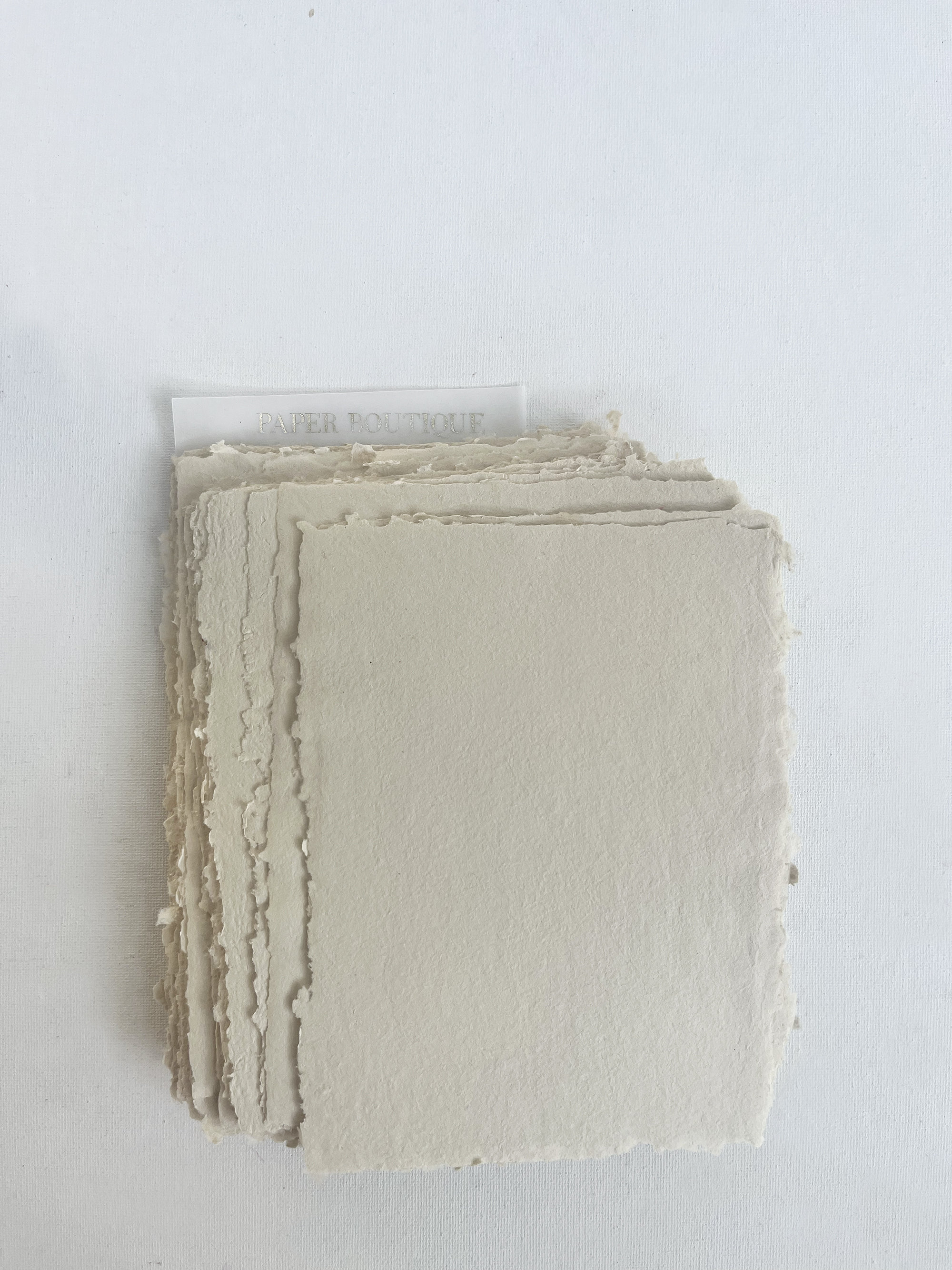 Beije Cotton Rag Paper With Uneven Edges. - Etsy