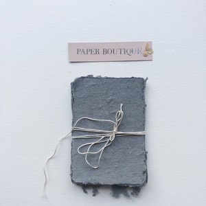 Cotton Handmade Paper Gray - Etsy