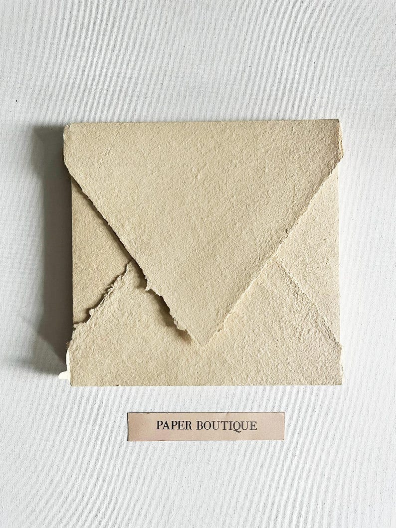 Handmade Square Paper Envelopes - Unique and Personalized Designs for ...