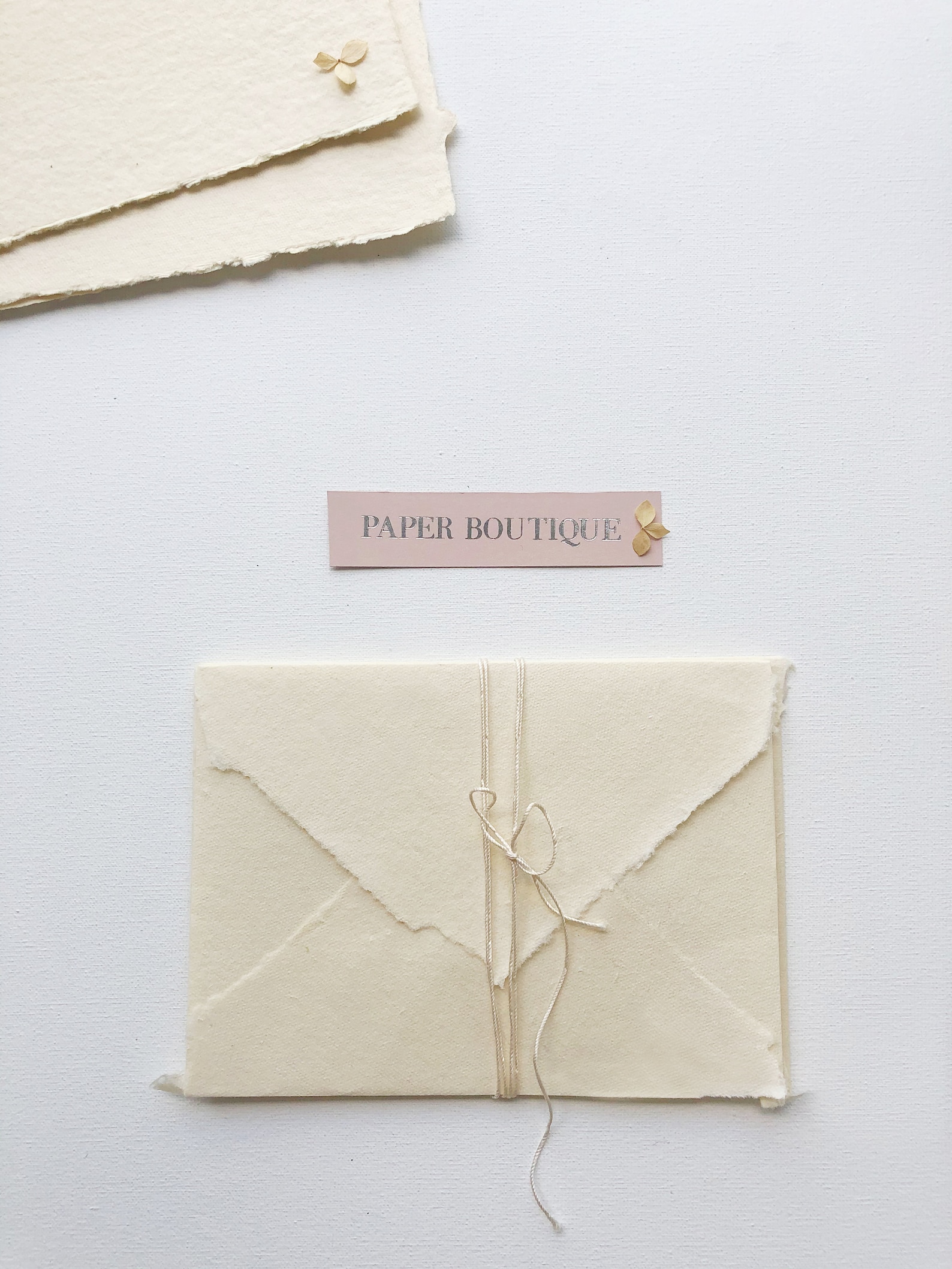 Handmade Cotton Envelopes With Uneven Edges.honey - Etsy