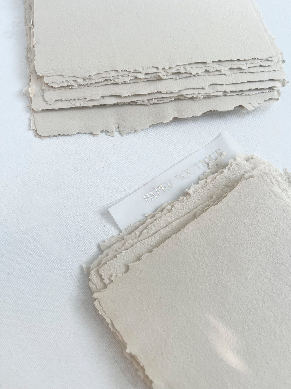 Beije Cotton Rag Paper With Uneven Edges. - Etsy