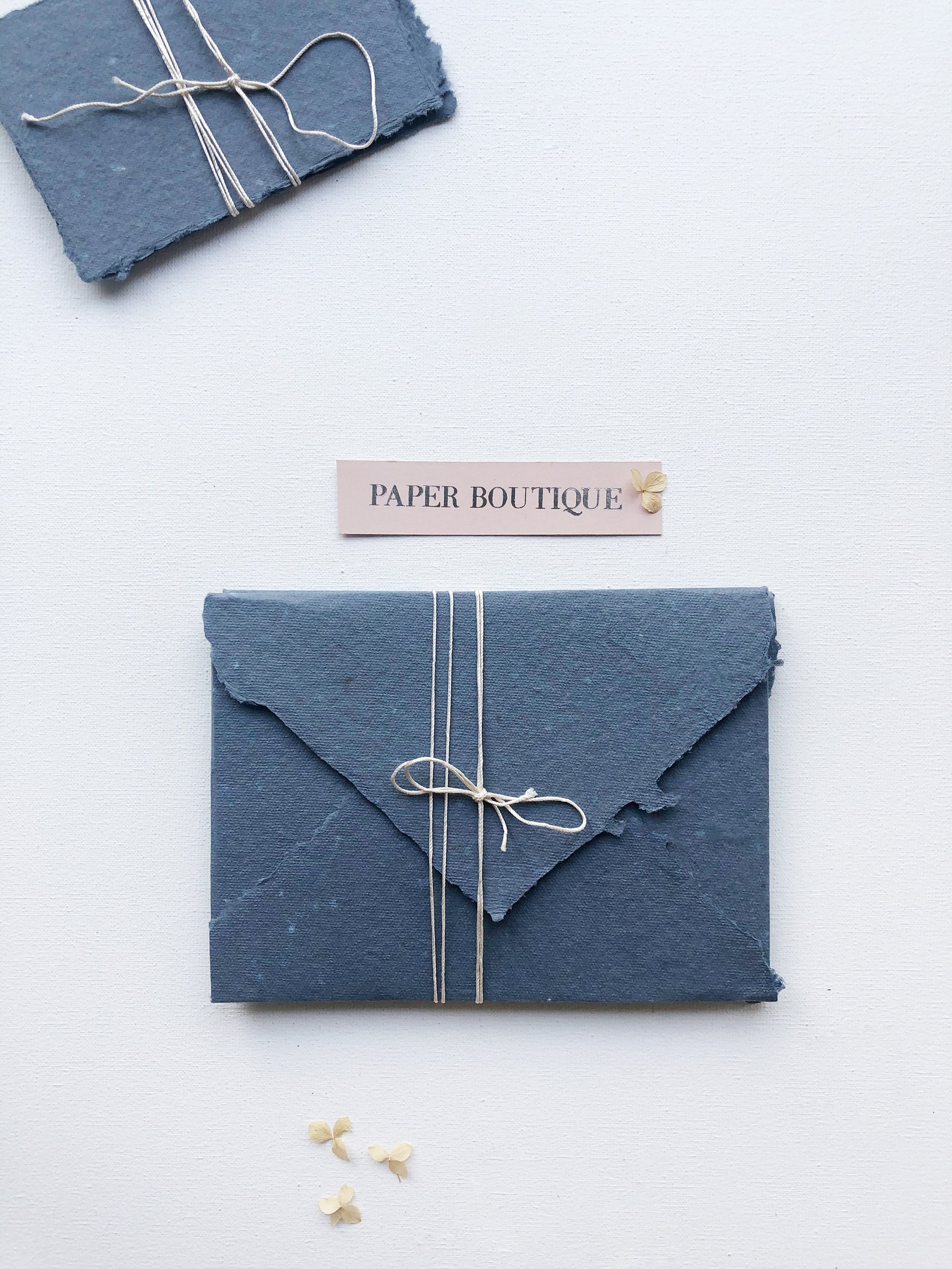 Handmade Cotton Envelopes With Uneven Edges. Night - Etsy