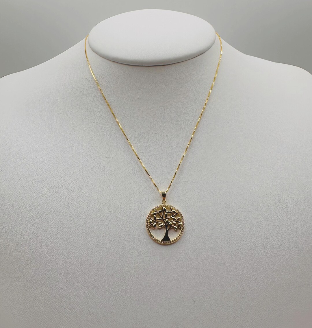 Gold Tree of Life, 10K Gold Tree of Life Pendant, Tree of Life Charm ...