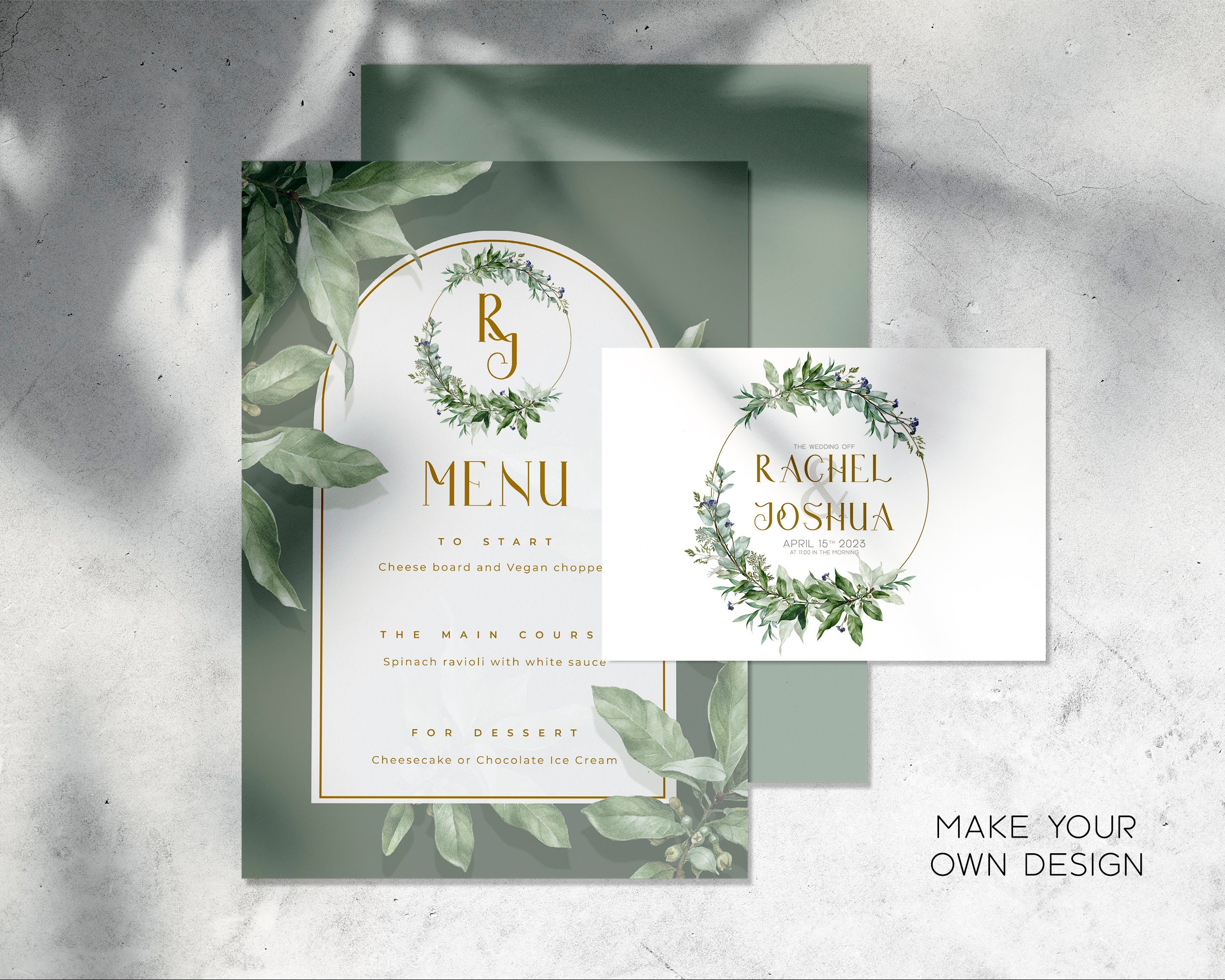 Watercolor Greenery Wreath Eucalyptus Leaves Frame Wild - Etsy