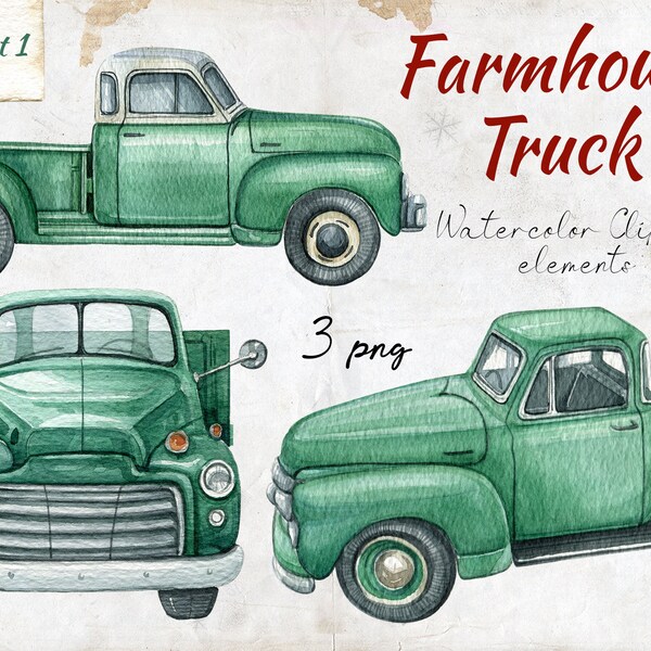 Christmas Truck - Etsy