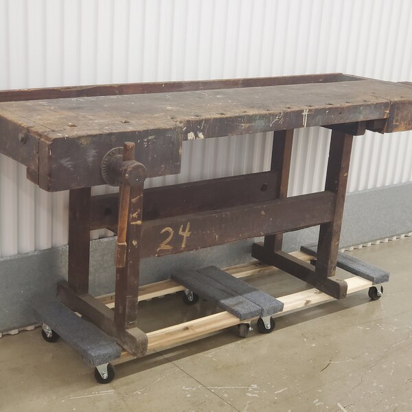 Antique Workbench - Etsy