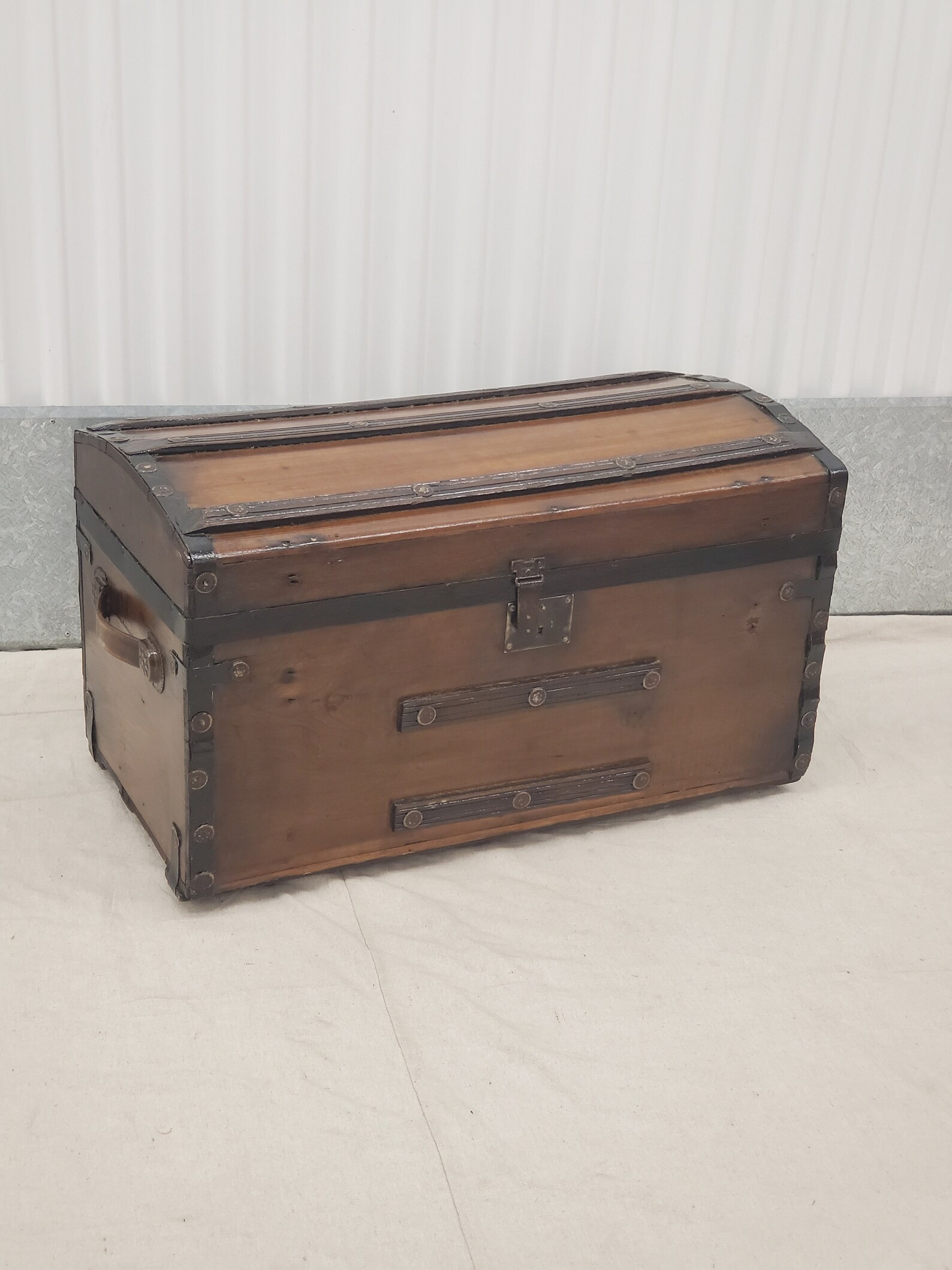 Antique Trunk, Small Trunk Chest, 1800s Trunk, Storage Trunk, Pirate ...