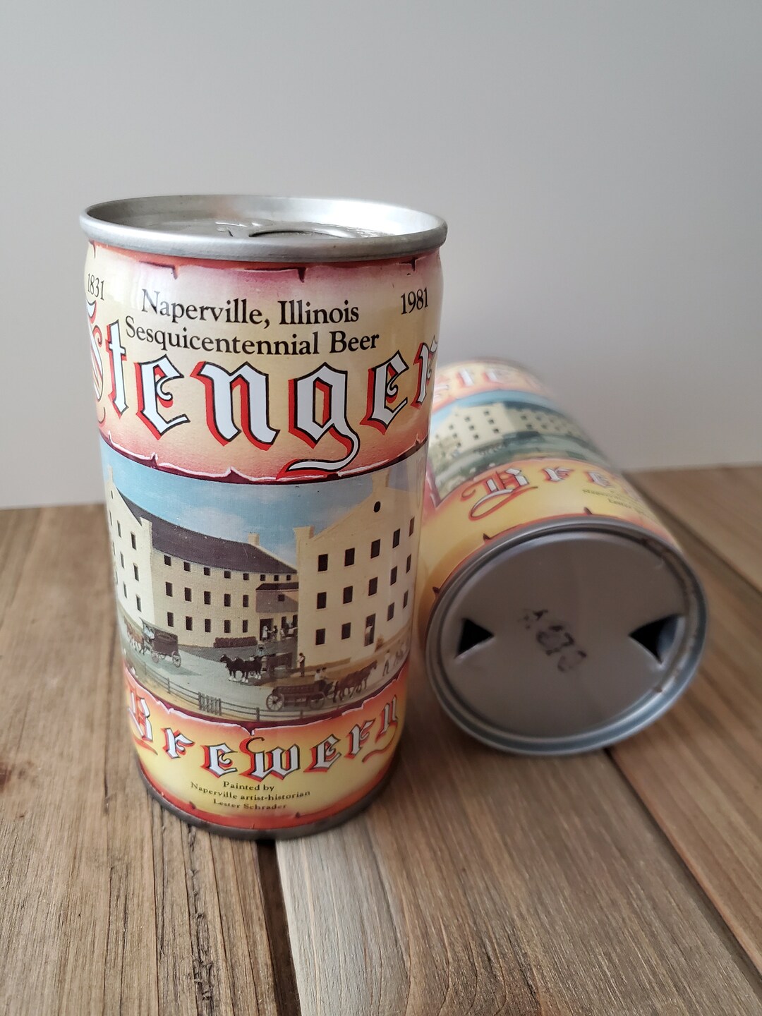 Vintage Beer Can Stenger Brewery Naperville IL - Etsy