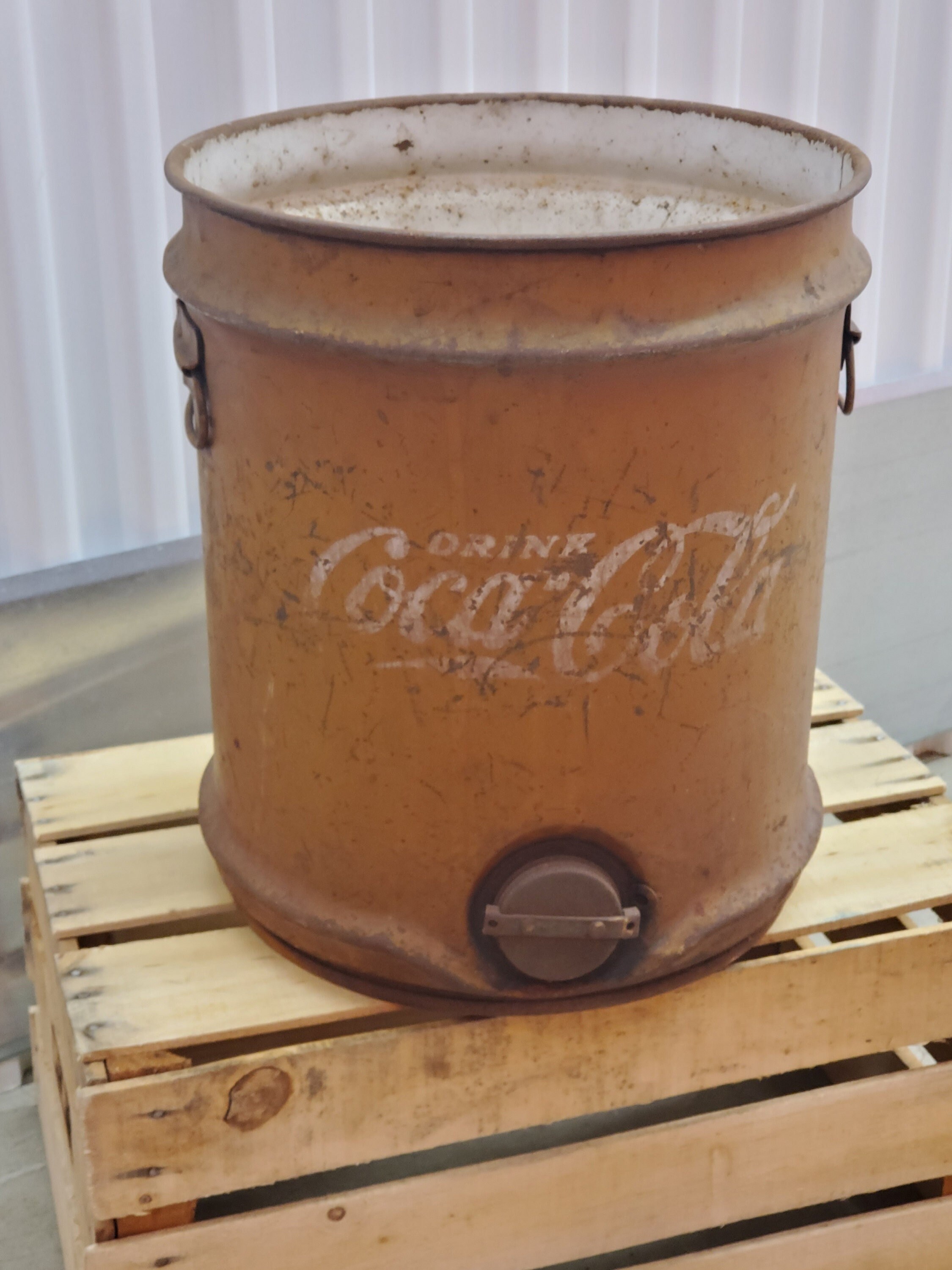 Coca-cola 1930s, Wheeling Syrup Drum, Can Canister, Rare Coca-cola - Etsy