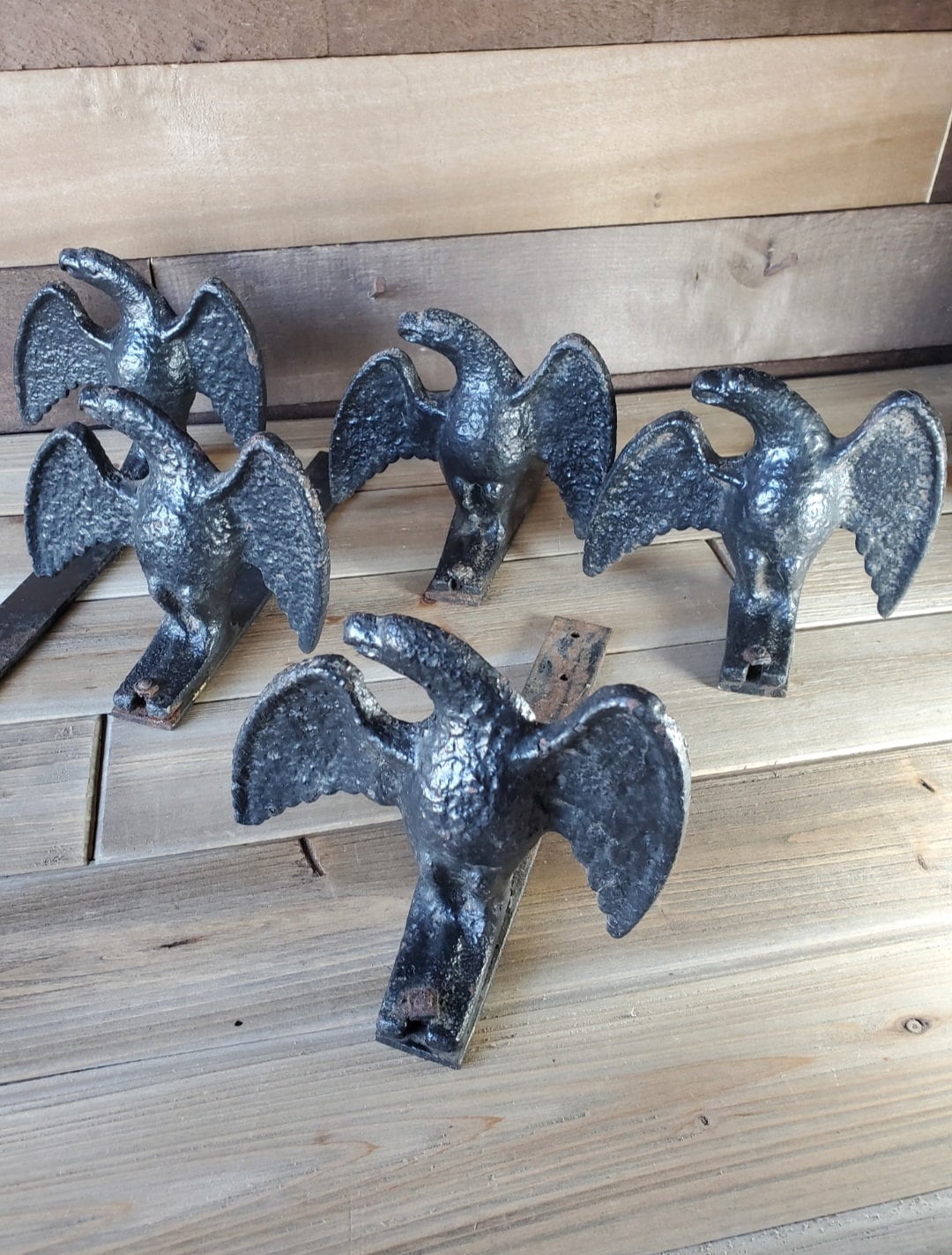 Antique Cast Iron Snowbirds, Group of Five Snowbirds, Eagle Decor - Etsy