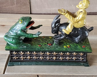 Hubley Cast Iron Bank | Etsy