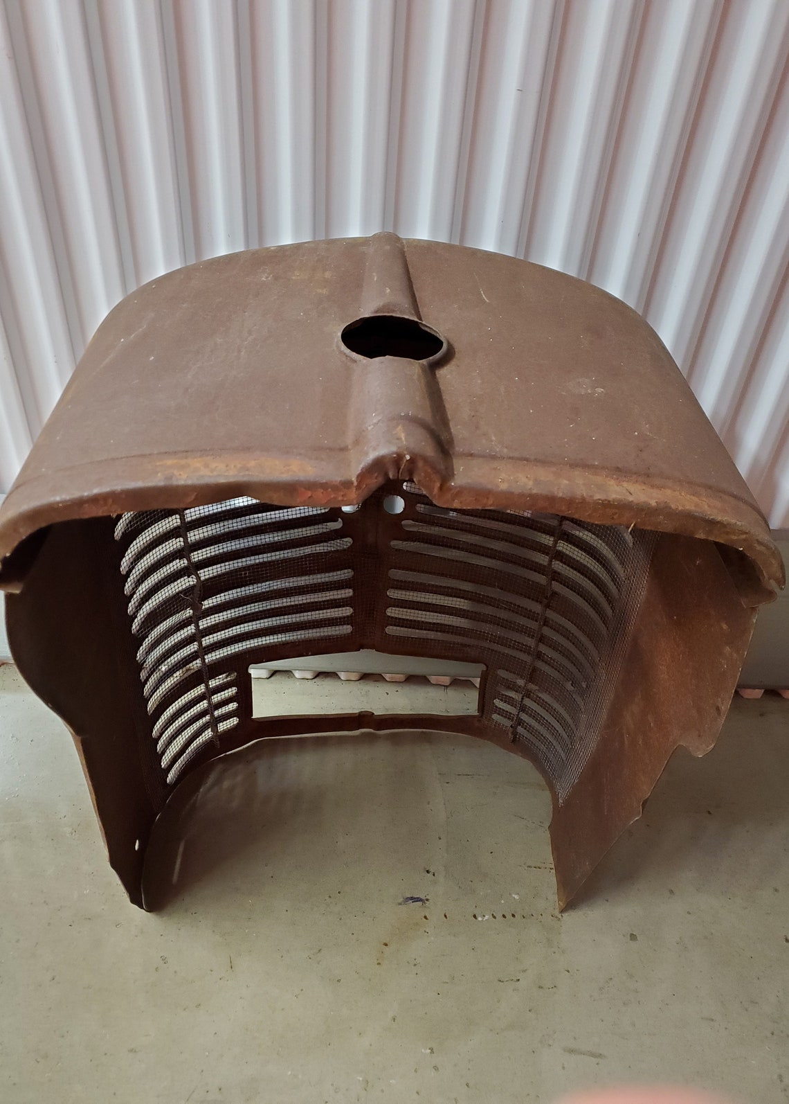 Farmall Tractor Grill Wall Hanging Farmhouse Decor Rust | Etsy