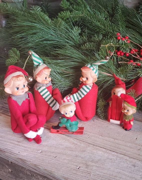 Vintage Christmas Elf
