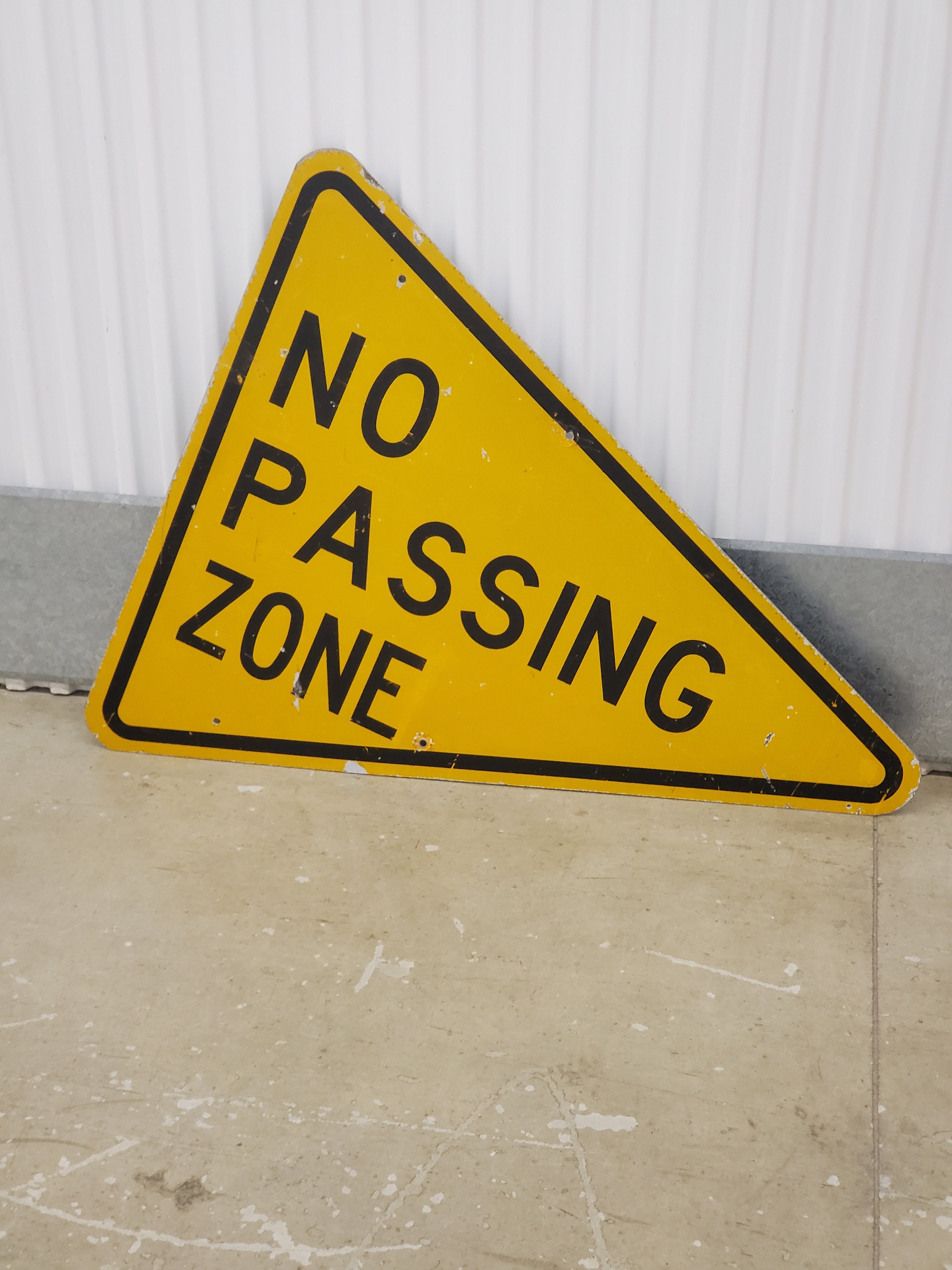 No Passing Zone